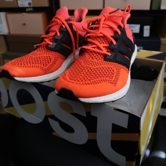adidas | Shoes | Adidas Ultra Boost Solar Red Rare | Poshmark